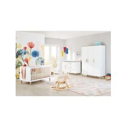 Pinolino Kinderzimmer-Set Lumi extrabreit gro&szlig;, 3-tlg. in Wei&szlig; | Gr.: onesize