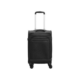 d&n D&N Travel Line 9504 - 4-Rollen-Kabinentrolley S 55 cm (dark red) in schwarz | Gr.: onesize
