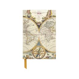 TeNeues Calendars & Stationery Kalender - teNeues - Antique Maps 2026 - Buchkalender 10x15 cm | Kompakter Woch | Gr.: onesize