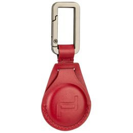 Porsche Design Schl&uuml;sseletui Keyring Airtag in Carmine Red | Gr.: onesize