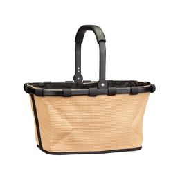 Reisenthel Einkaufstasche carrybag frame in Raffia Black | Gr.: onesize