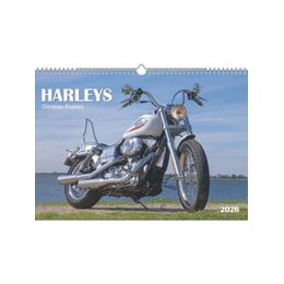 TeNeues Calendars & Stationery Kalender - N Neumann - Harleys 2026 - Wandkalender A3 (42x30 cm) mit 12 Monatsb | Gr.: onesize
