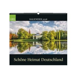 TeNeues Calendars & Stationery Kalender - GEO - Sch&ouml;ne Heimat Deutschland 2026 - Wandkalender 50x45 cm, P | Gr.: onesize