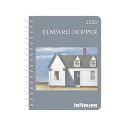 TeNeues Calendars & Stationery Kalender - teNeues - Edward Hopper Diary 2026 - Buchkalender 17x22 cm | Wochenk | Gr.: onesize