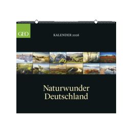 TeNeues Calendars & Stationery Kalender - GEO - Naturwunder Deutschland 2026 - Wandkalender 60x55 cm, Naturfot | Gr.: onesize