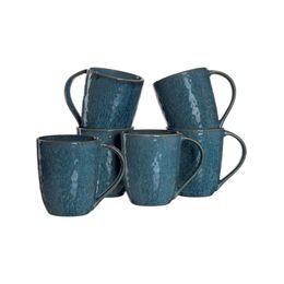 Leonardo 6er Set Kaffeebecher Matera 430 ml in blau | Gr.: onesize