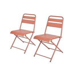 Butlers Klappstuhl URBAN ONE 2er-Set in Orange | Gr.: onesize