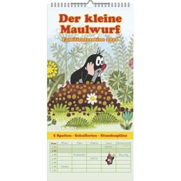 TeNeues Calendars & Stationery Kalender - N NEUMANNVERLAGE - Der kleine Maulwurf 2026 Familienplaner, 22x45cm, | Gr.: onesize