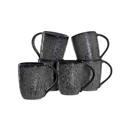 Leonardo 6er Set Kaffeebecher Matera 430 ml in anthrazit | Gr.: onesize