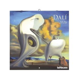 TeNeues Calendars & Stationery Kalender - teNeues - Dal&iacute; 2026 - Kunst-Wandkalender 30x30 cm (30x60 cm g | Gr.: onesize