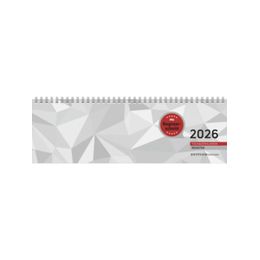 TeNeues Calendars & Stationery Kalender - Zettler Tischquerkalender 1W/2S Register 2026 - Wochenkalender 32 &t | Gr.: onesize