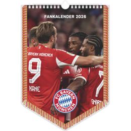 TeNeues Calendars & Stationery Kalender - N Neumann - FC Bayern M&uuml;nchen 2026 - Mini-Bannerkalender 21x30 | Gr.: onesize