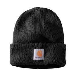 Carhartt M&uuml;tze "Rib Knit 105560" in Schwarz | Gr.: onesize