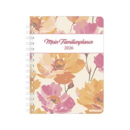 TeNeues Calendars & Stationery Kalender - teNeues - Familienplaner-Buch Bright Flowers 2026 - Familienkalender | Gr.: onesize
