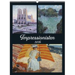 TeNeues Calendars & Stationery Kalender - Alpha Edition - Impressionisten 2026 - Kunstkalender 42&times;56 cm | Gr.: onesize