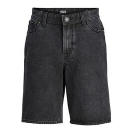 Jack & Jones JACK & JONES Junior Jeans-Shorts in Black Denim | Gr.: 158