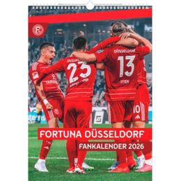 TeNeues Calendars & Stationery Kalender - N Neumann - Fortuna D&uuml;sseldorf 2026 - Wandkalender A3 (30x42 cm | Gr.: onesize