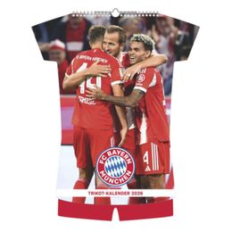 TeNeues Calendars & Stationery Kalender - N Neumann - FC Bayern M&uuml;nchen 2026 - Trikotkalender 34x42 cm mi | Gr.: onesize