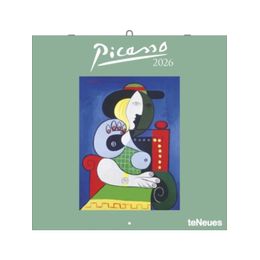 TeNeues Calendars & Stationery Kalender - teNeues - Picasso 2026 - Kunst-Wandkalender 30x30 cm (30x60 cm ge&ou | Gr.: onesize