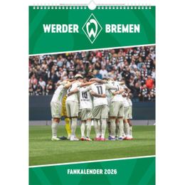 TeNeues Calendars & Stationery Kalender - N Neumann - Werder Bremen 2026 - Wandkalender A3 (30x42 cm) mit 12 M | Gr.: onesize