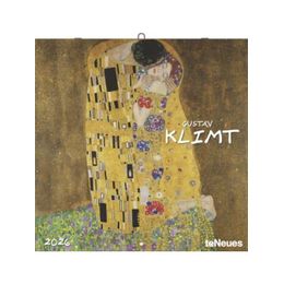 TeNeues Calendars & Stationery Kalender - teNeues - Gustav Klimt 2026 - Kunst-Wandkalender 30x30 cm (30x60 cm | Gr.: onesize