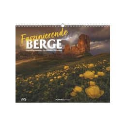 TeNeues Calendars & Stationery Kalender - Alpha Edition - Faszinierende Berge 2026 - Wandkalender 52&times;42, | Gr.: onesize