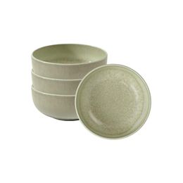 like. by Villeroy & Boch 4er Set M&uuml;slischalen Perlemor Sand &oslash; 14,9 cm in gr&uuml;n | Gr.: onesize