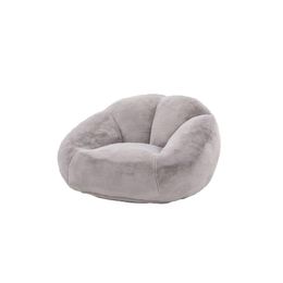 ABRIHOME Sitzsack Sofa in Hellgrau, 100x90x57 cm | Gr.: onesize