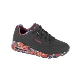 Skechers Uno - Majestic Garden in Schwarz | Gr.: 38