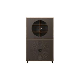 ebuy24 Vitrinenschrank Fusion Bronze 97 x 42 cm | Gr.: onesize