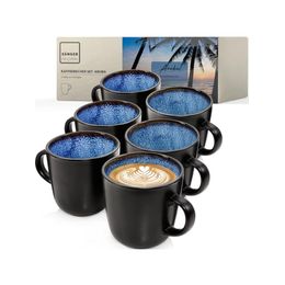 S&auml;nger S&auml;nger Kaffeebecher Set Aruba - 6 teilig aus Steingut | Gr.: onesize