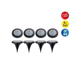 N&auml;ve n&auml;ve LED Solarleuchte "KIAN" in schwarz - (L)11.5 cm x (B)11.5 cm x (H)12 cm | Gr.: onesize