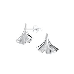 Alexander York Ohrringe, Ohrstecker GINKGO BLATT in 925 Sterling Silber | Gr.: onesize