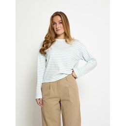 Minus T-Shirt in Skyway Blue Stripe | Gr.: XL