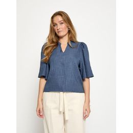 Sel by peppercorn Peppercorn Top in Mid-blue Denim | Gr.: L
