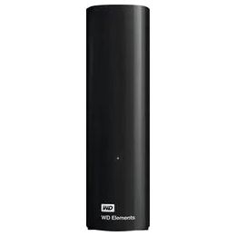 Western Digital WD externe HDD-Festplatte "Elements Desktop", schwarz, 12 TB, Festplatten