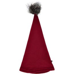 Minymo Kinder Hut "Fleece Pixie hat" in Rot | Gr.: 52