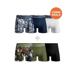 MUCHACHOMALO 6er-Set: Boxershort in Mehrfarbig - f&uuml;r Herren | Gr.: XL
