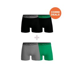 MUCHACHOMALO 4er-Set: Boxershort in Mehrfarbig - f&uuml;r Herren | Gr.: S