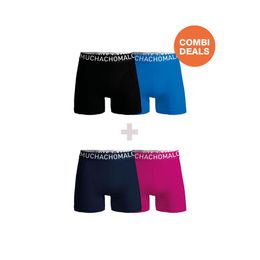 MUCHACHOMALO 4er-Set: Boxershort in Mehrfarbig - f&uuml;r Herren | Gr.: M