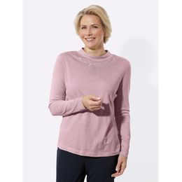 WITT WEIDEN Stehkragen-Shirt in ros&eacute; | Gr.: 38