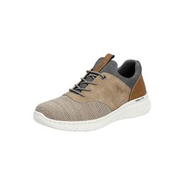 Rieker Sportliche Schn&uuml;rschuhe in Beige | Gr.: 45