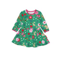 Toby tiger Skater Kleid mit Wald Print in gr&uuml;n | Gr.: 104