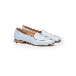 Lloyd Slipper elegant in blau | Gr.: 37