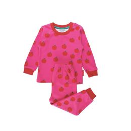 Toby tiger Schlafanzug mit Apfel Print in rosa | Gr.: 92