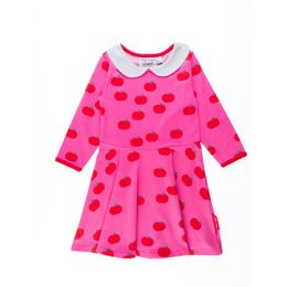 Toby tiger Skater Kleid mit Apfel Print in rosa | Gr.: 92