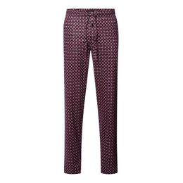 Hanro Pyjamahose Night & Day in blue gems print | Gr.: XL