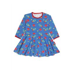 Toby tiger Skaterkleid mit Weltraum Print in blau | Gr.: 104