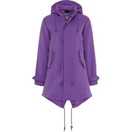BMS Kurzmantel aus Softshell f&uuml;r Damen in flieder | Gr.: 42