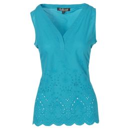 KOROSHI BLUSE in AQUAMARIN | Gr.: XS